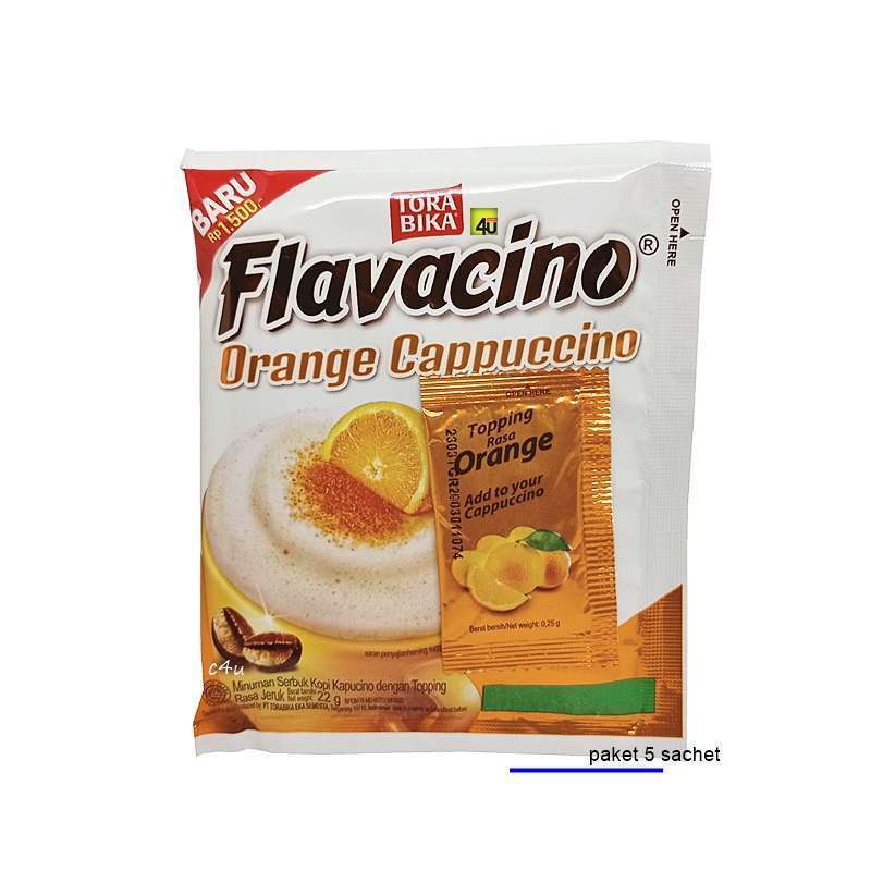 Jual Torabika Flavacino - Orange Cappuccinno [paket 5 Sachet] Di Seller ...