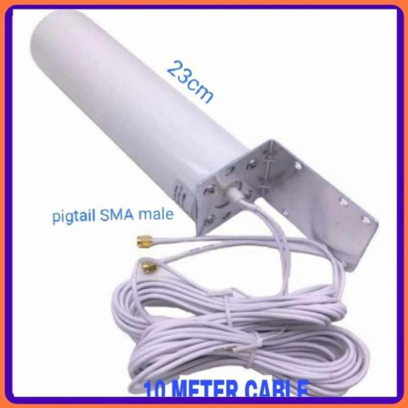 Promo Antena Router Wifi, Antena Modem, Antena Omni Directional 23Cm 5M ...