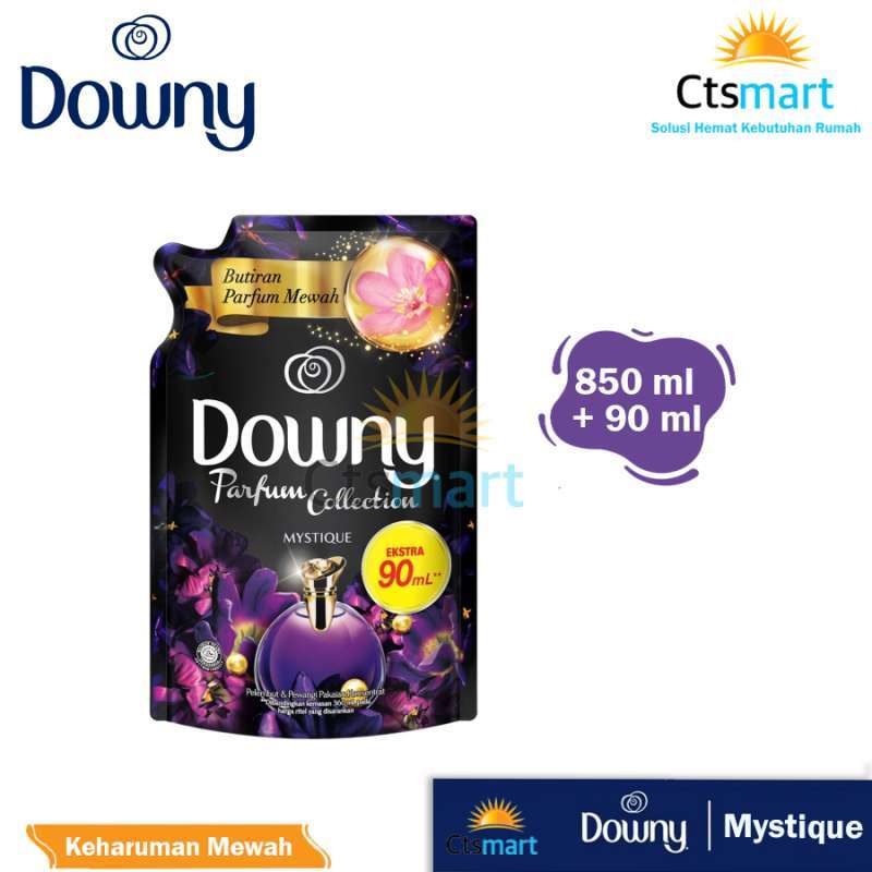 Promo Downy Pewangi dan Pelembut Pakaian Konsentrat Mystique 850 ml Diskon 3% di Seller CtsMart ...