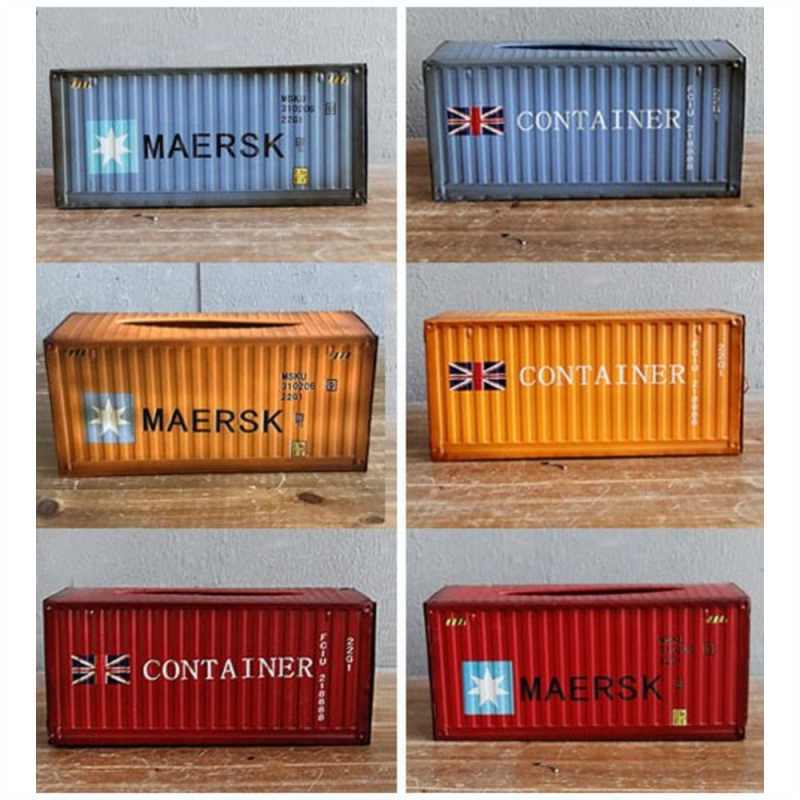 Jual Iron Metal Container Tissue Box - Kotak Tisu Kontainer Kode 173 di ...