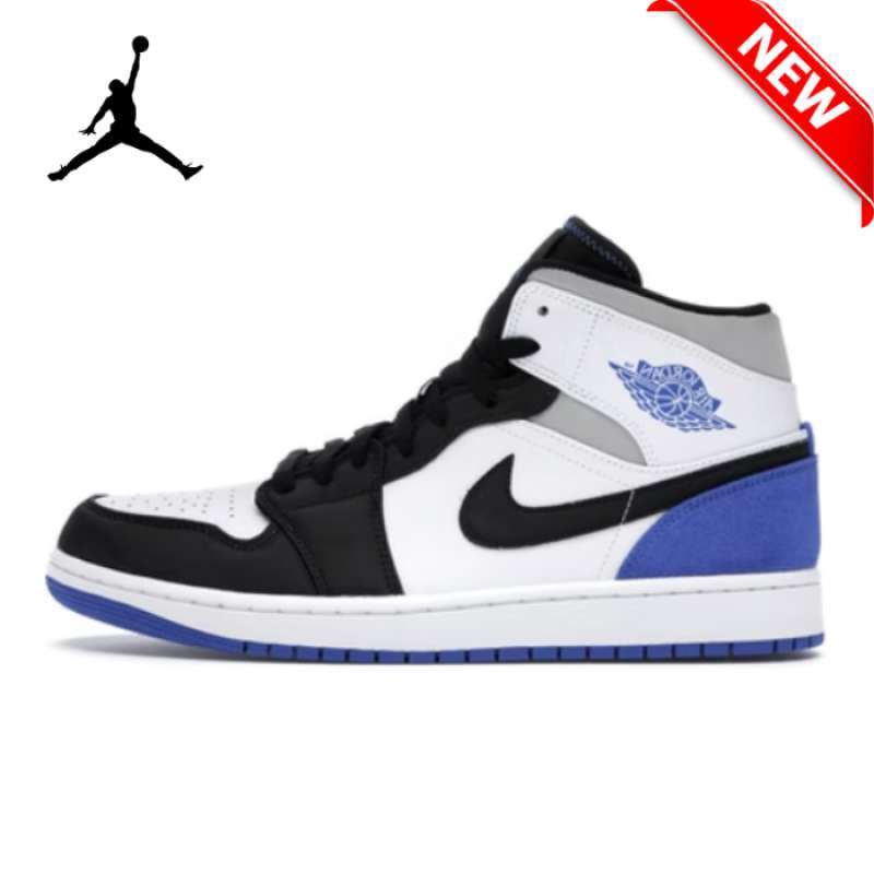 Jual Nike Air Jordan 1 Mid Se Game Royal Blue Original Quality / Sepatu ...