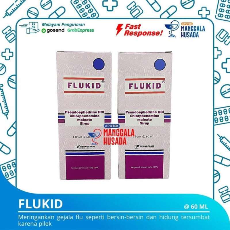 Jual FLUKID SIRUP @ 60 ML di Seller APOTEK MANGGALA HUSADA Official ...