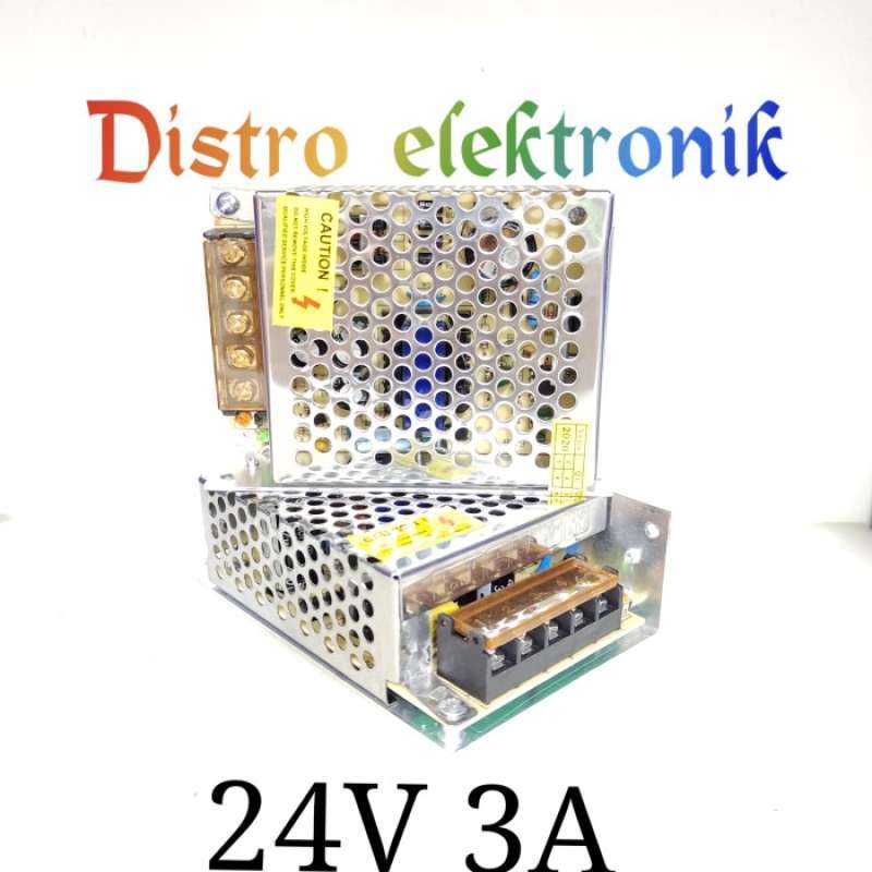 Jual Power supply 24v 3 Ampere Power Suply Switching 24 Volt 3A di ...