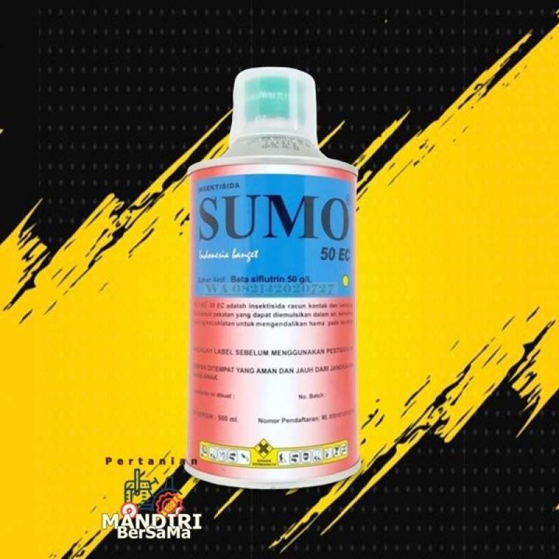 Jual Insektisida SUMO 50EC 1000ml Obat Hama Ulat grayak dan Lalat Buah ...