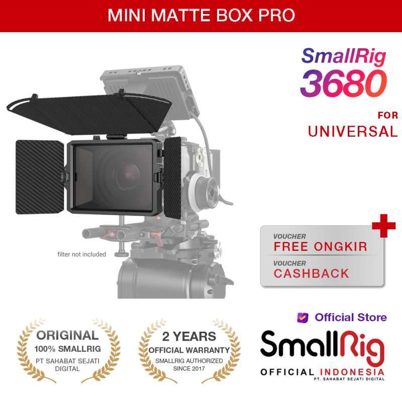 Promo Smallrig Mini Matte Box Pro 3680 Diskon 23% Di Seller Smallrig Indonesia - Pasar Baru ...