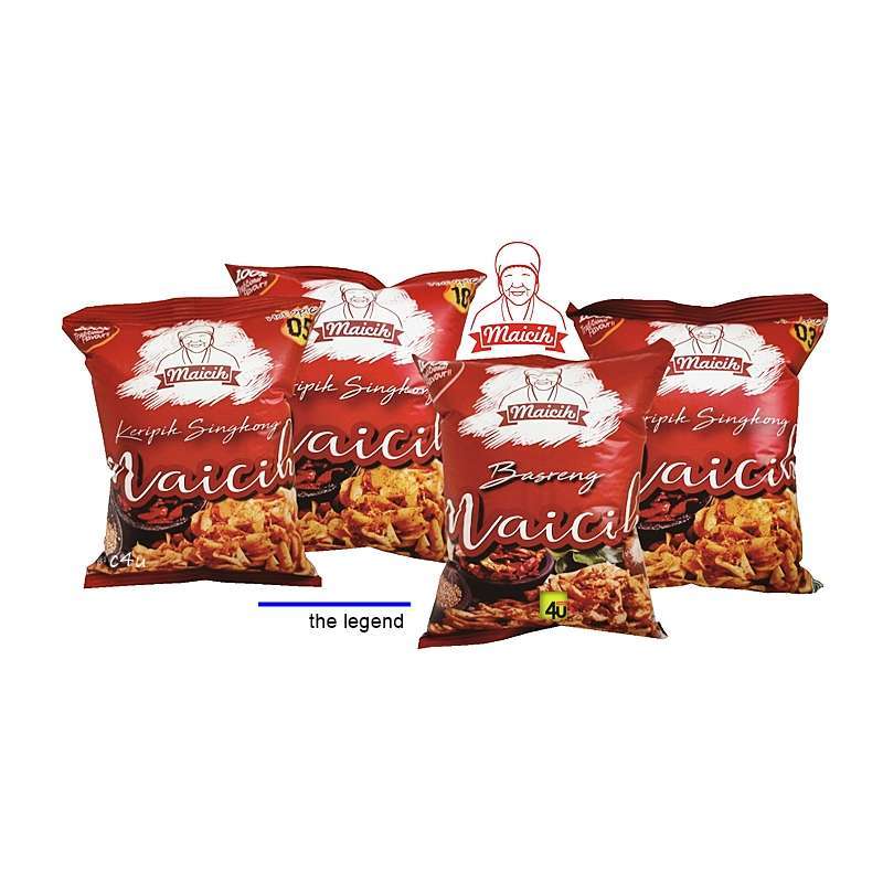Promo Maicih BOB - Snack Keripik Pedas - Logo Hadap Depan - SINGKONG ...