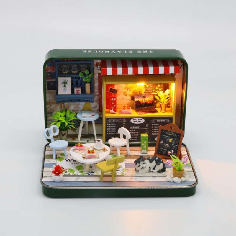 Jual Diy Miniature Rumah Boneka Maket Miniature Arsitek Design Interior ...