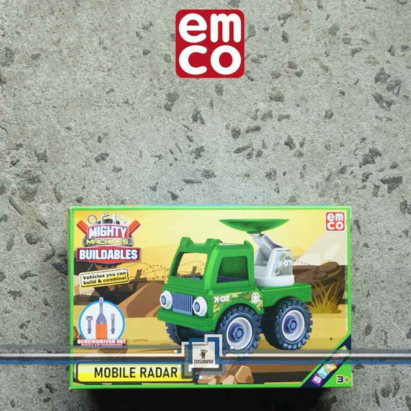 Jual Mighty Machines Buildables MOBILE RADAR Build Combine Brix Bricks ...