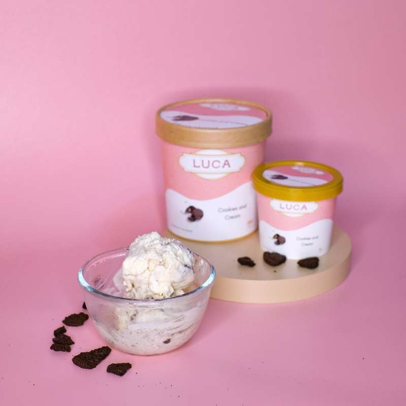 Jual LUCA Cookies and Cream Ice Cream di Seller Luca - Kelapa Gading ...