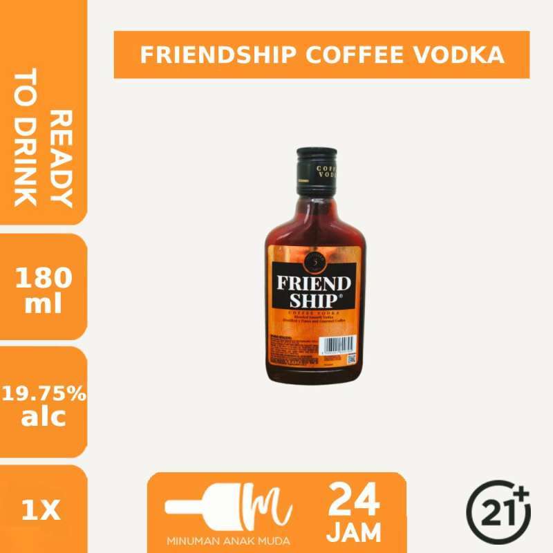 Jual Friendship Coffee Vodka 180ml Di Seller Minuman Anak Muda Jakarta ...