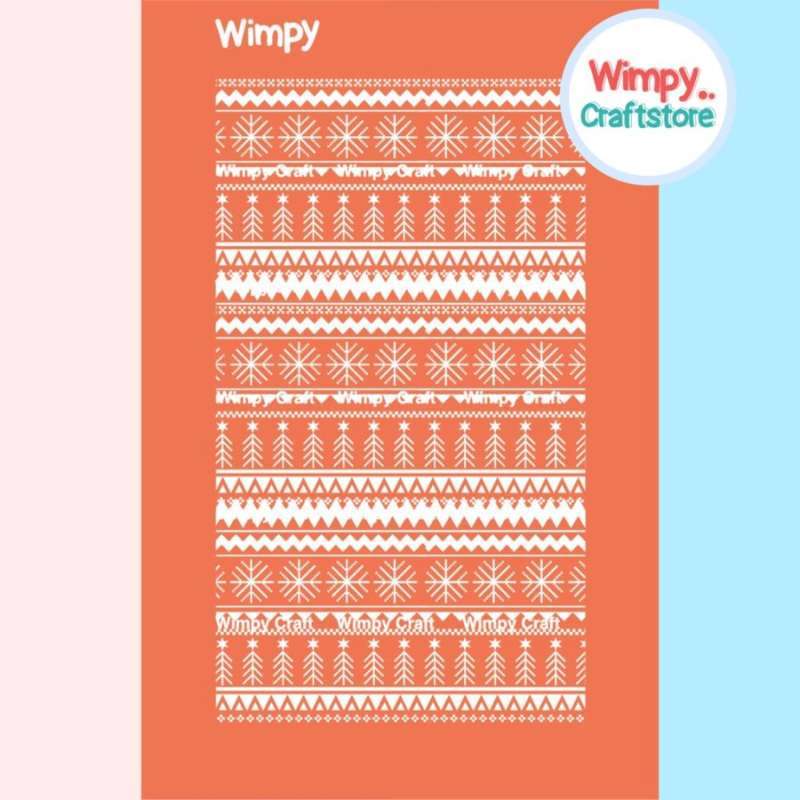 Jual Polymer Clay Silk Screen Cetakan Texture Motif Stencil Screen ...