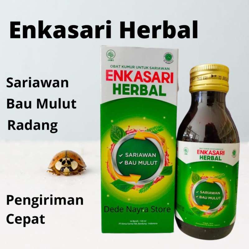 Jual Enkasari Herbal Obat Sariawan dan Bau Mulut di Seller Toko Obat ...