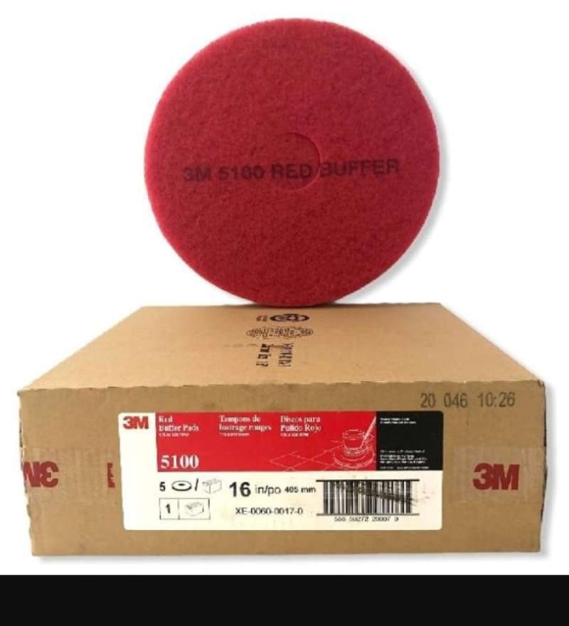 Jual 3M Pad Merah 16 Inch Untuk Poles Keramik Atau Lantai di Seller JDO ...