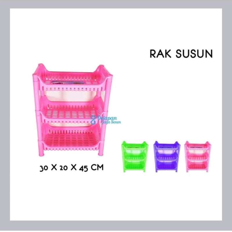 Jual Rak Mini Susun 3 Tingkat Serbaguna Multifungsi | Rak Kecil Rak ...