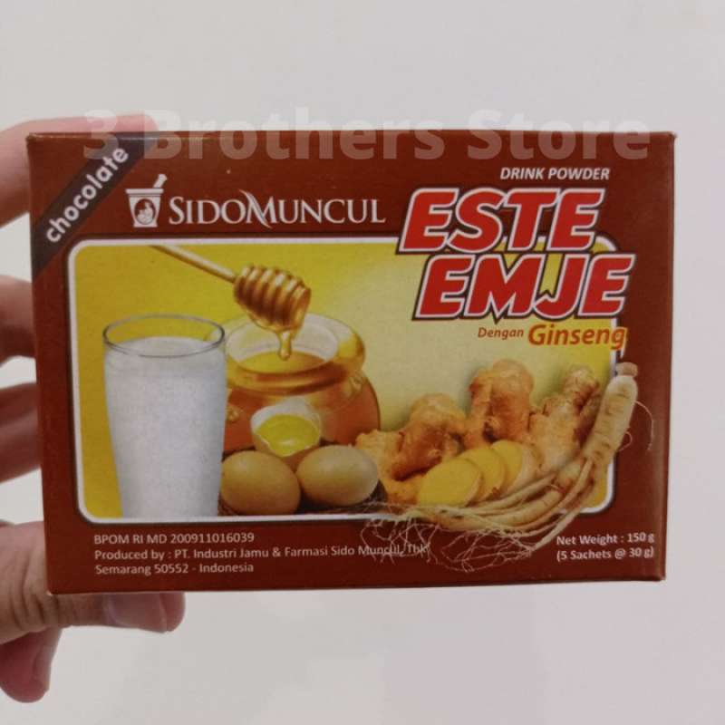 Promo STMJ Sido Muncul ESTE EMJE dengan Ginseng isi 5 sachet - Coklat ...