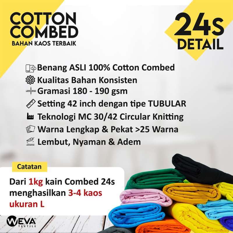 Jual Bahan Kain Kiloan Cotton Combed 24s Bahan Kaos Distro - 30 Coklat ... Jual Bahan Kain Kiloan Cotton Combed 24s Bahan Kaos Distro - 30 Coklat ...