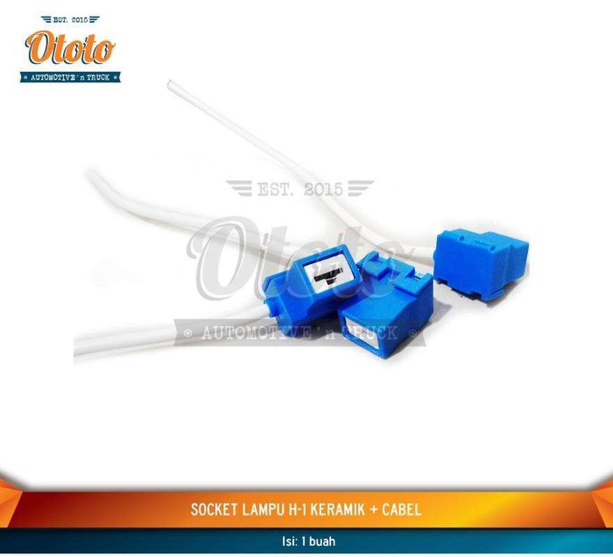 Jual Socket Lampu H-1 Keramik + Cable di Seller Ototo - Petemon, Kota ...