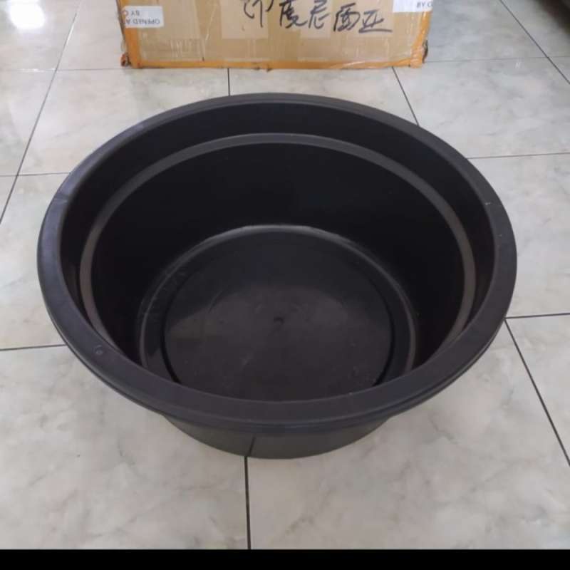 Jual Baskom Besar Diameter 55cm | Ember Plastik | Bak 24 Hitam di ...