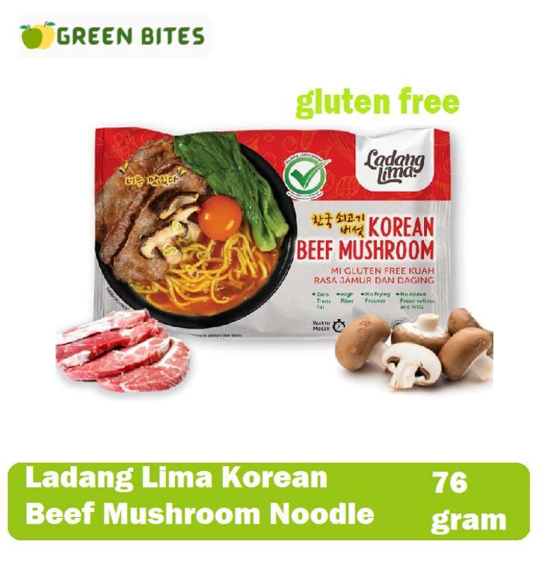 Promo Ladang Lima Mie Korea Gluten Free 94gr - Instant Korean Noodle ...