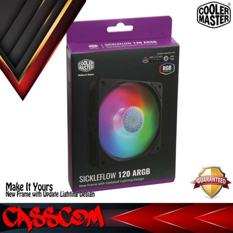 Jual Cooler Master Sickleflow 120 Argb 120Mm - Fan Casing di Seller PM ...