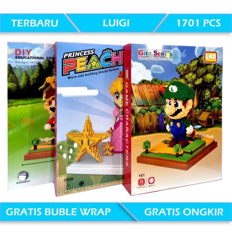 Promo Princess Peace Nano Block Super Mario Brick Lego Diskon 5% Di ...