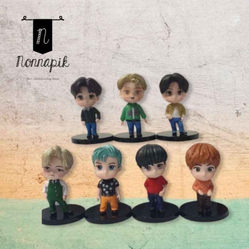 Jual ACTION FIGURE BTS X TINY TAN DYNAMITE - SET OF 7 PCS - BT21 di Seller cinta store seller ...