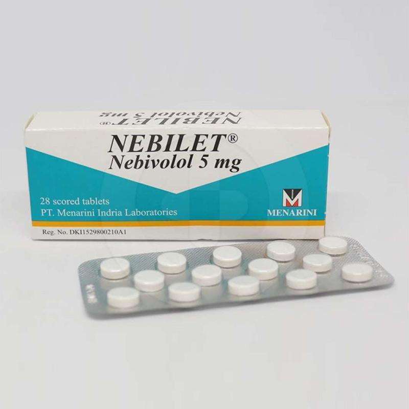 Promo NEBILET 5 MG STRIP 14 Tablet Diskon 2% di Seller Apotek MOSE ...