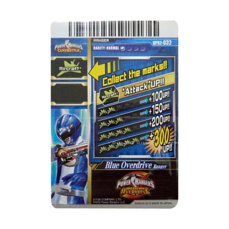Jual Power Rangers Dpr2-032 Operation Overdrive Blue Overdrive Ranger ...
