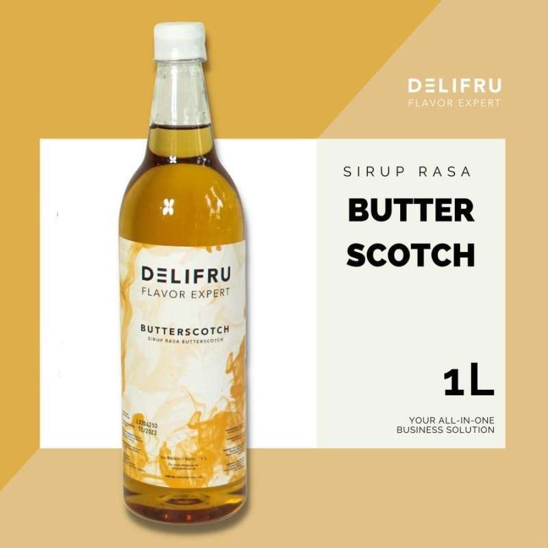 Jual Delifru Syrup Butterscotch 1 Liter - 01 di Seller Sahabat Horeca ...