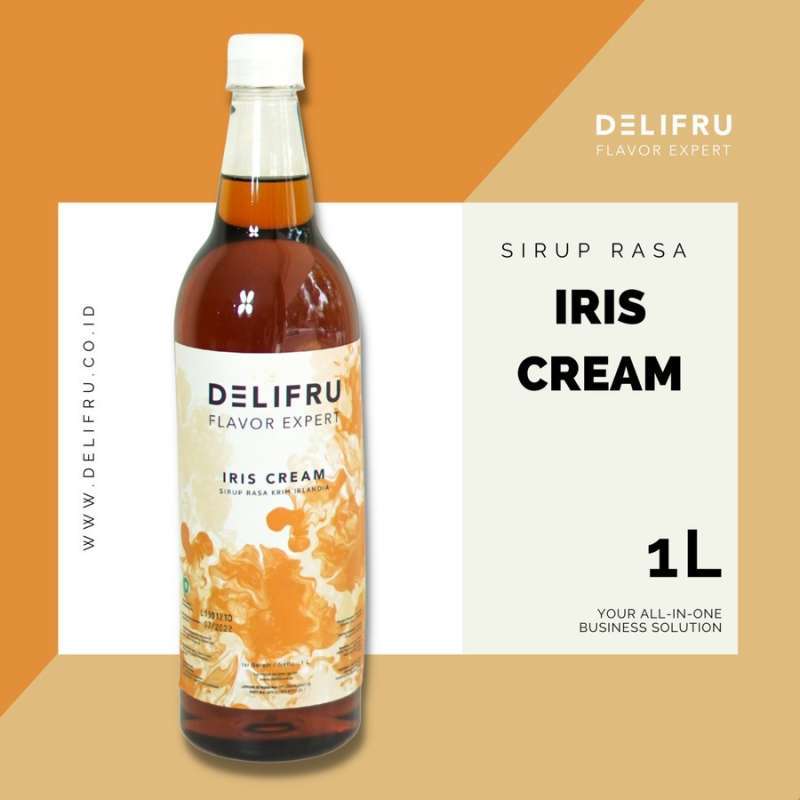 Jual Delifru Sirup Iris Cream 1 Liter - 01- di Seller Sahabat Horeca ...
