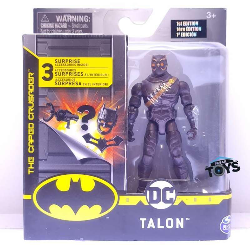 Jual Dc Batman The Caped Crusader Talon 4 Inch Action Figure Di Seller ...