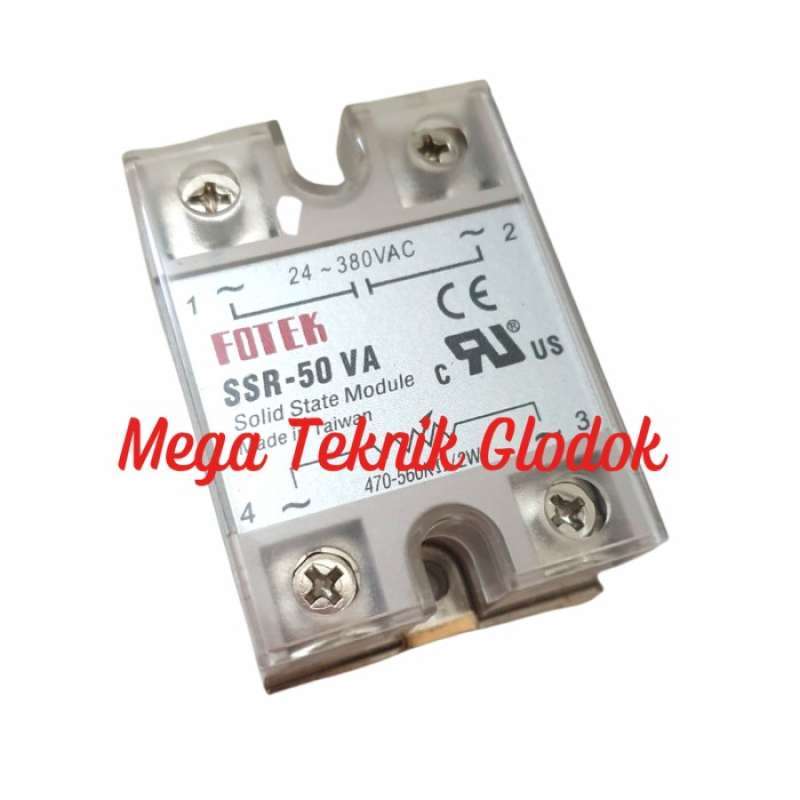 Jual Fotek SSR-50-VA SSR50 SSR50VA SSR-50VA SSR 50 VA di Seller Aksara_STORE - Wanajaya, Kab ...