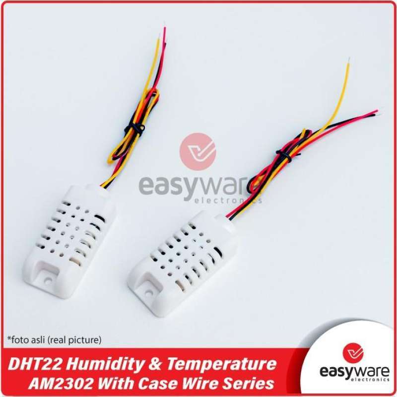 Jual DHT22 DHT-22 AM2302 Humidity & Temperature With Case Wired Sensor ...