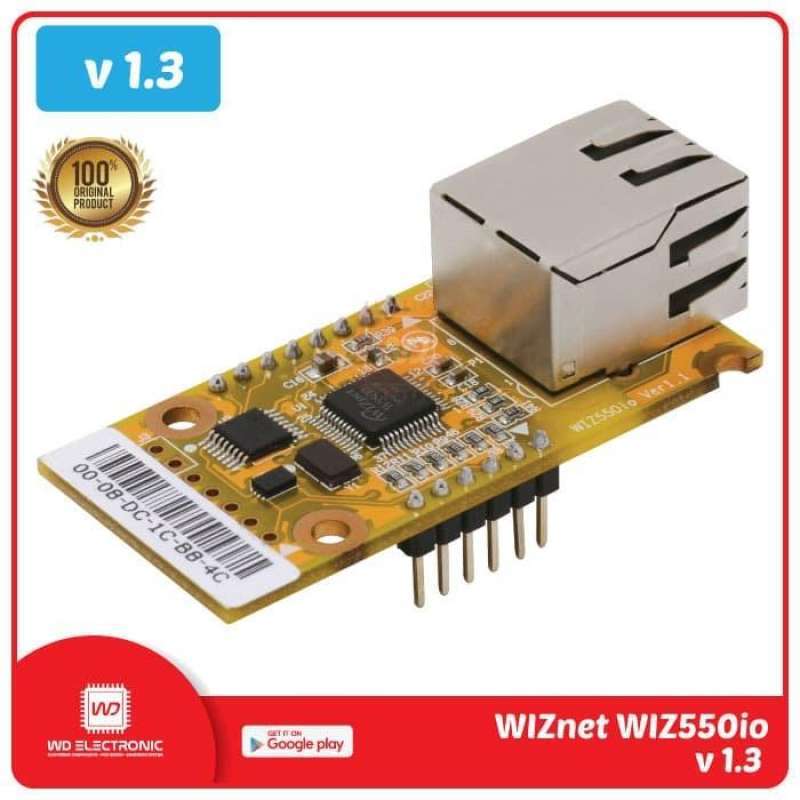 Jual WIZ550io v 1.3 Ethernet Module from Wiznet Original di Seller EasyWare Electronics ...