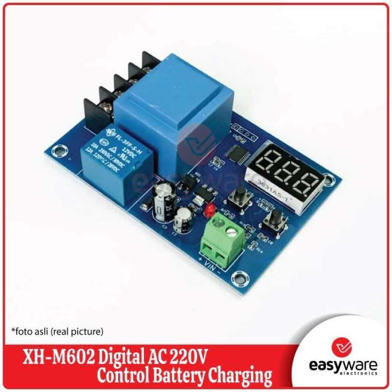 Jual XH-M602 Digital Control Battery Charging Control Module AC 220V di ...