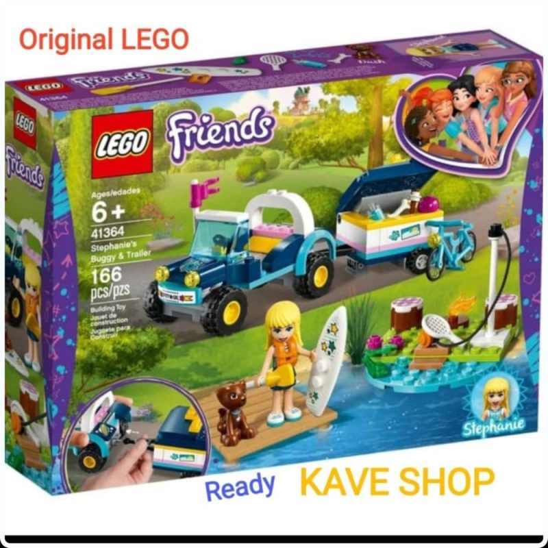 Jual Lego 41364 Friends : Stephanie Buggy And Trailer Kode 293 Di ...