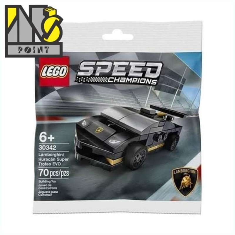 Jual Lego 30342 - Polybag - Lamborghini HuracÃ¡n Super Trofeo Evo Kode ...