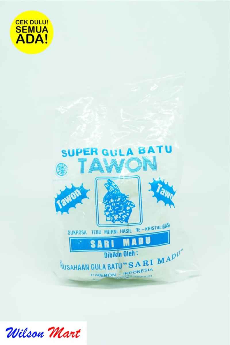 Jual SUPER GULA BATU TAWON SARI MADU 500 GRAM di Seller Wilson Mart ...