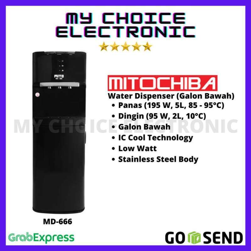 Jual Mito Dispenser Galon Bawah Md-666 Stainless Di Seller Mychoice ...