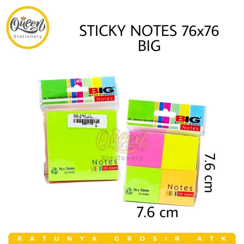 Jual Sticky Note 76 X76 Mm Isi 100 🏷️ Original Terbaru, Terlengkap ...