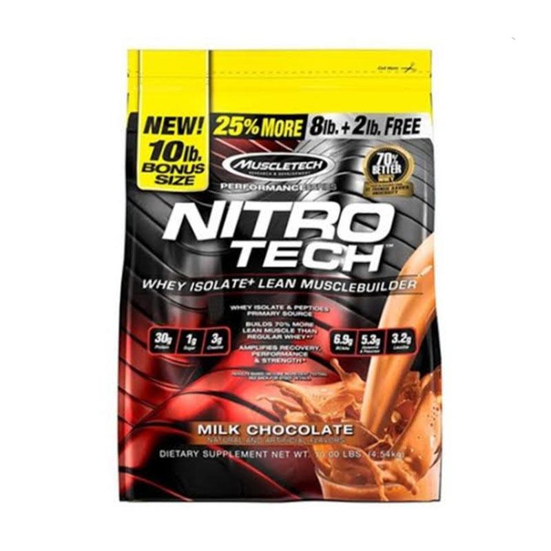 Jual Muscletech Milk Chocolate Nitrotech Performance Series Suplemen ...