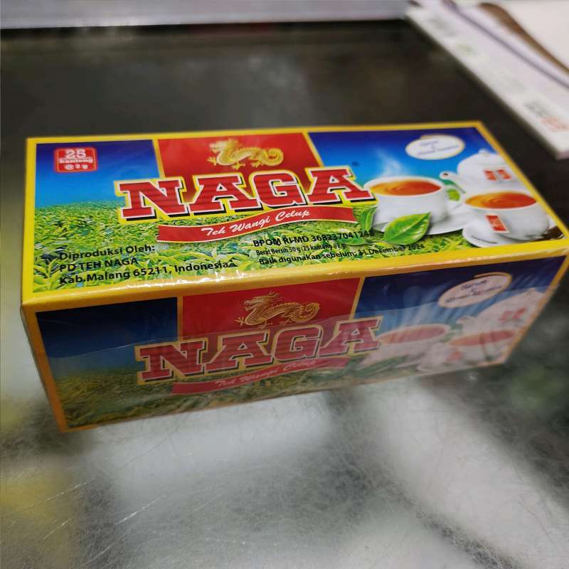 Jual Teh Cap Naga Premium Teh Celup Wangi isi 25 oleh oleh khas malang ...