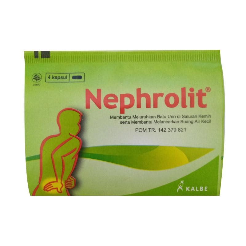 Promo Nephrolit Kapsul Obat Kesehatan [1 Strip/4 Kapsul] Diskon 50% di ...