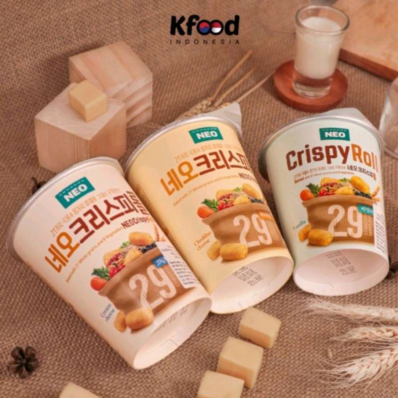 Promo Neo Crispy Roll Vanila Cup 40gr Halal Bpom Diskon 10% Di Seller ...