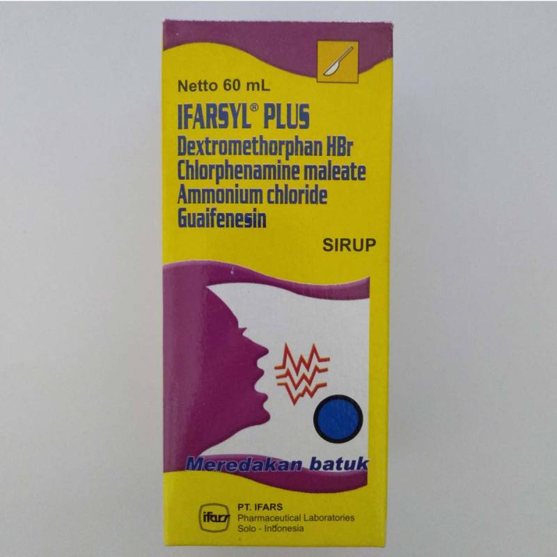 Jual Ifarsyl Plus Sirup Obat Batuk Rasa Anggur [60 ml] di Seller Hakim ...