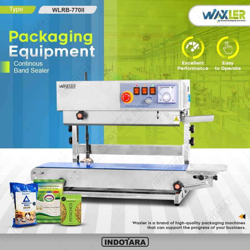 Jual Mesin Continuous Band Sealer Waxler - WLRB 770II di Seller PT ...