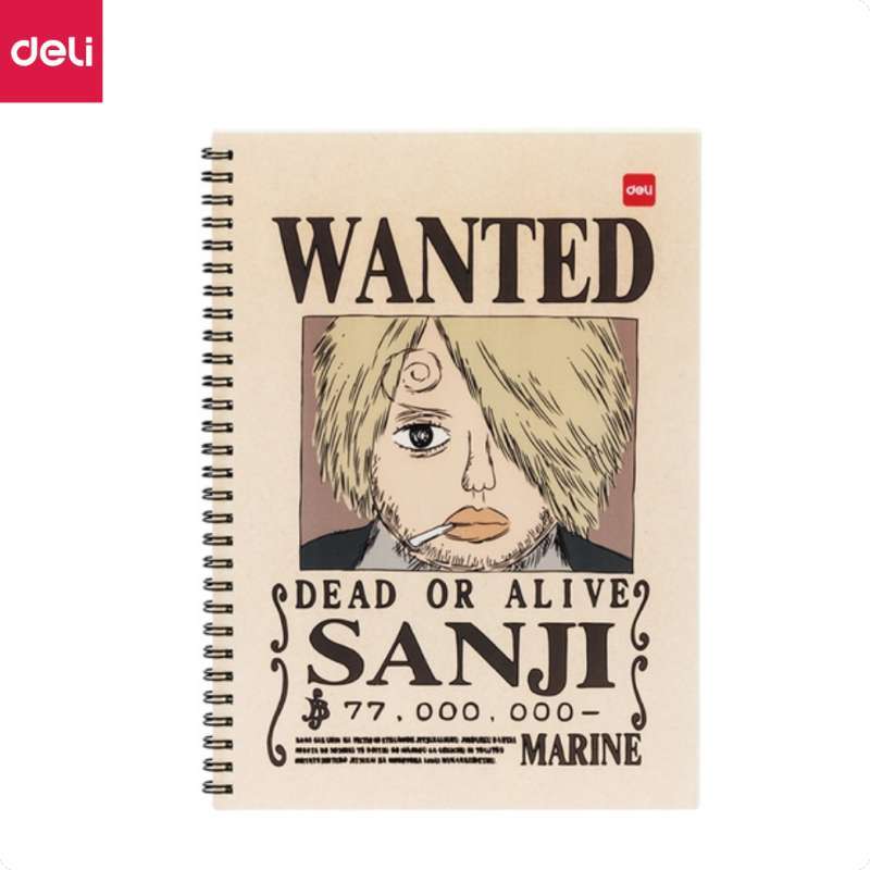 Jual Deli N004 Spiral Notebook One Piece Buku Tulis B5 [1 Buku / 60 ...