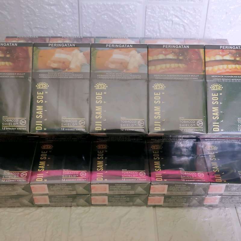 Jual Rokok Kretek Dji Sam Soe Elite 12 Batang Di Seller Toko Pniel2 ...