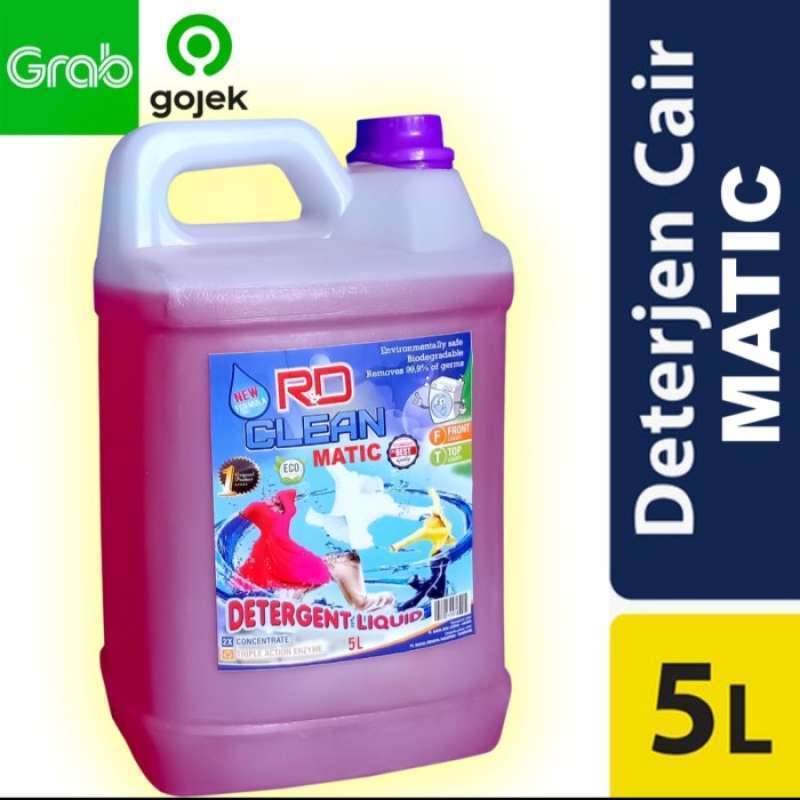 Promo DETERJEN CAIR MATIC 5 LITER Diskon 45% di Seller Aljili Store ...