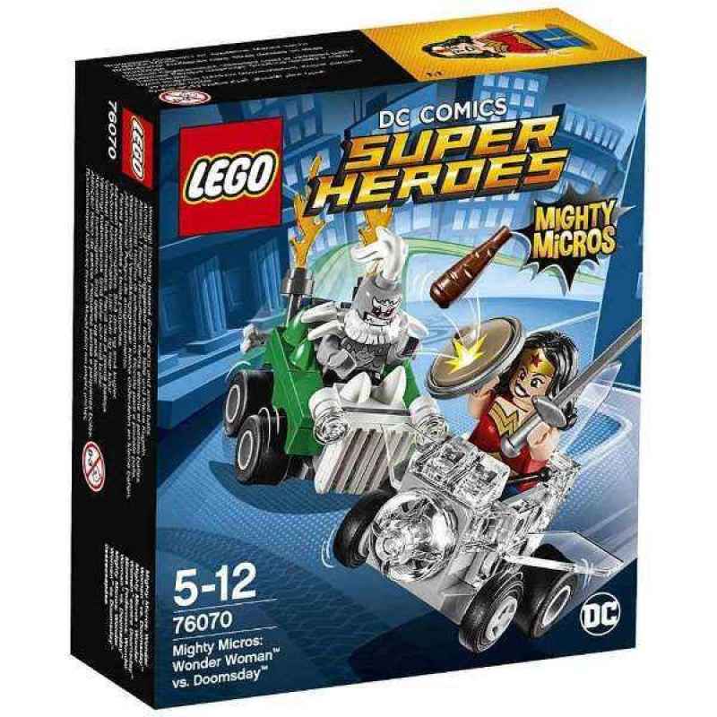 Promo Lego Mighty Micros Wonder Woman vs Doomsday - 76070 Diskon 55% di ...
